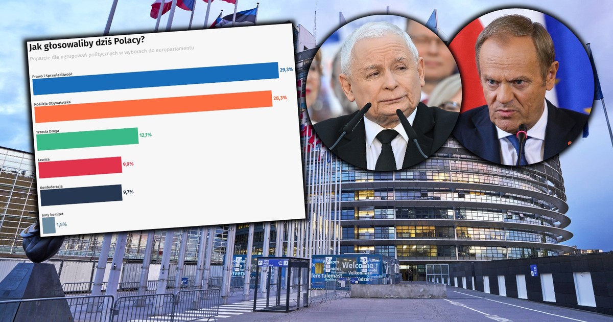 Sondaż. Kto wygra wybory do europarlamentu 2024? - Wiadomości