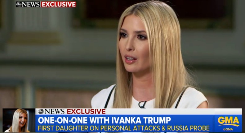 Ivanka Trump blasts DC art exhibit for using a 16-year-old lookalike of her to vacuum up crumbs ...