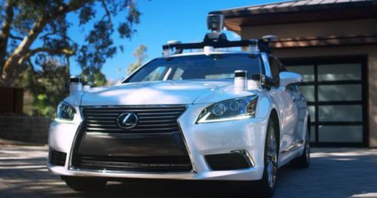 Toyota Lexus LS 600hL - autonomiczny samochód z LIDAR