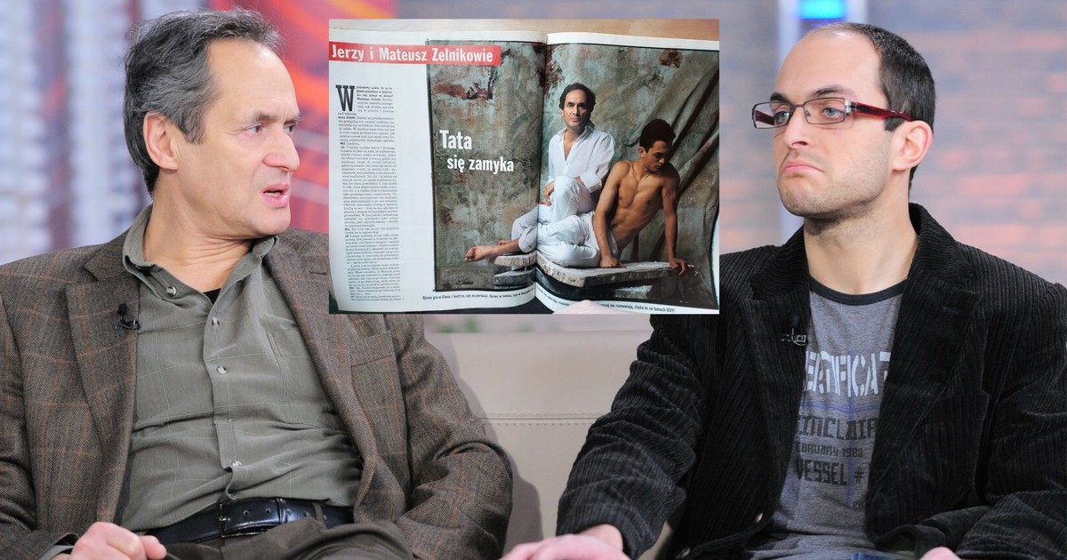 Jerzy Zelnik pokłócił się z synem w trakcie wywiadu. "Nie mów takich rzeczy" - Plejada.pl