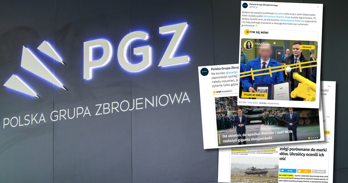 Polska Grupa Zbrojeniowa atakuje Onet na Twitterze [ODPOWIADAMY ...