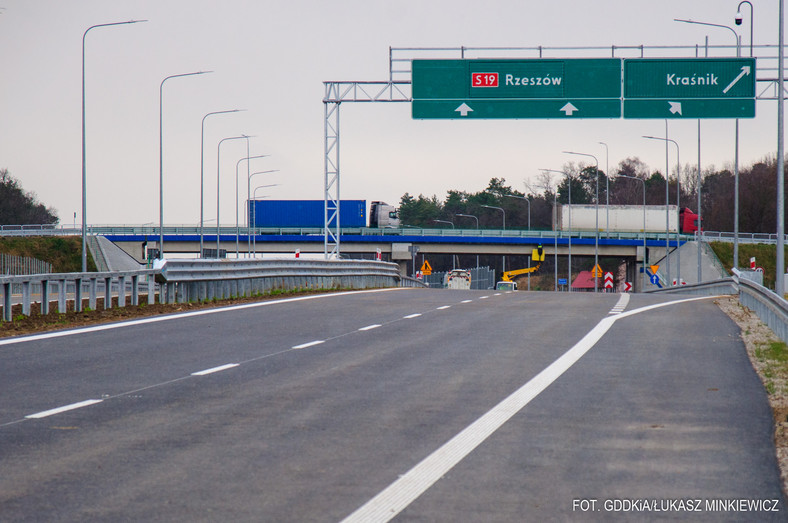 Droga S19 Via Carpatia od Lublina do Rzeszowa. Otwarto nowy odcinek