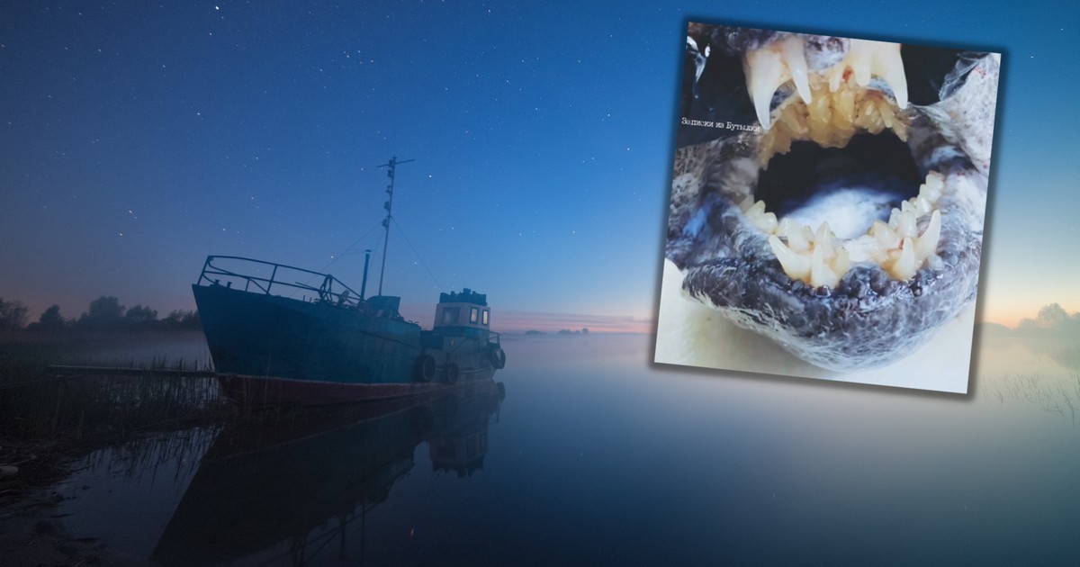 Rosjanin wyłowił "pradawnego stwora". Ma twarz człowieka i zęby rekina ...