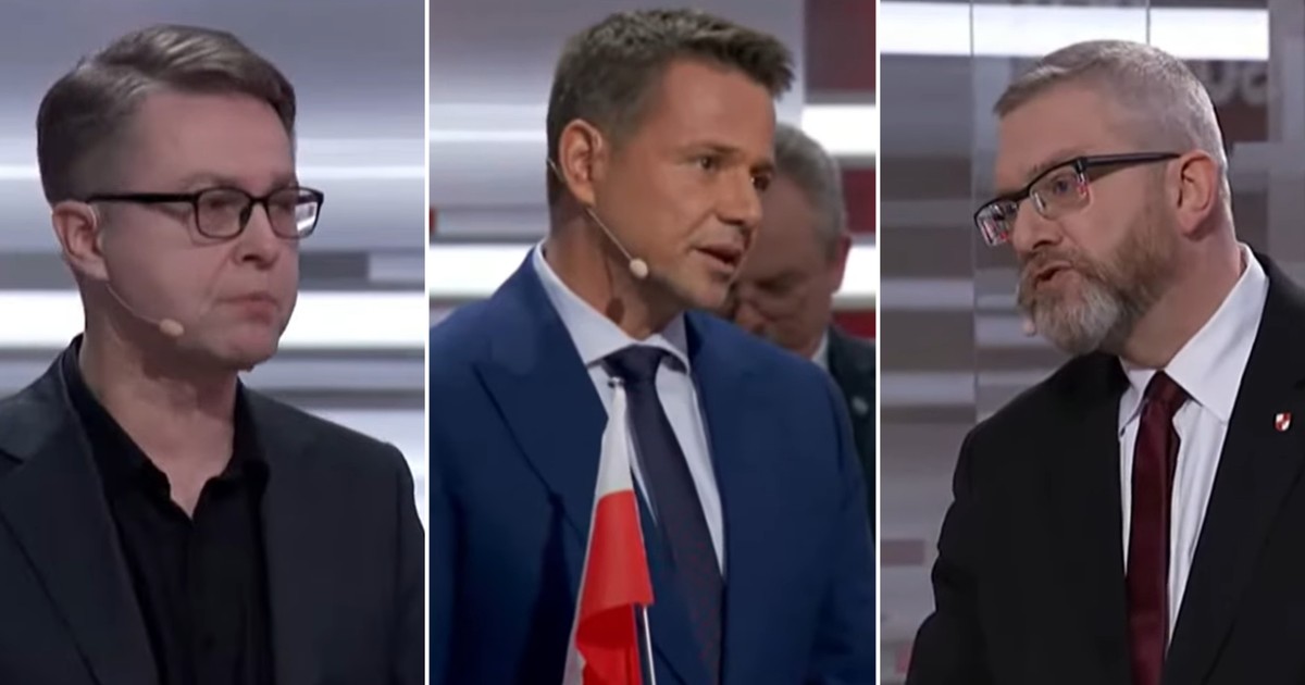 Debata kandydatów. Rekwizyt Rafała Trzaskowskiego i zawiadomienie na ...