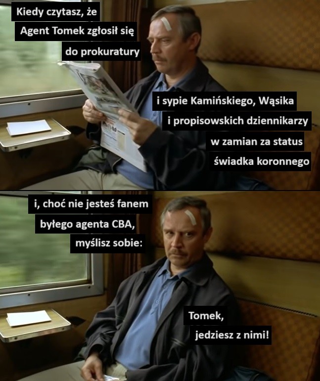Agent Tomek "zaczął sypać". Internauci komentują. Te MEMY są hitem ...