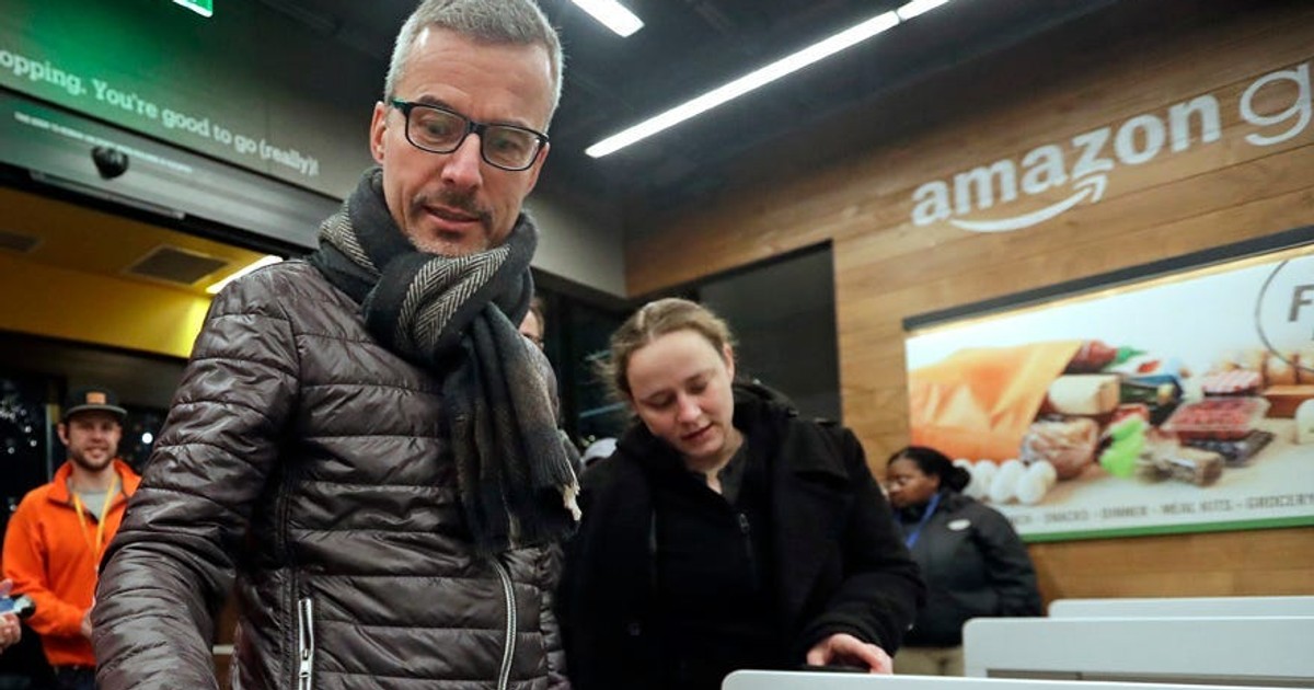 Amazon opened its first physical store outside the US. The London store ...