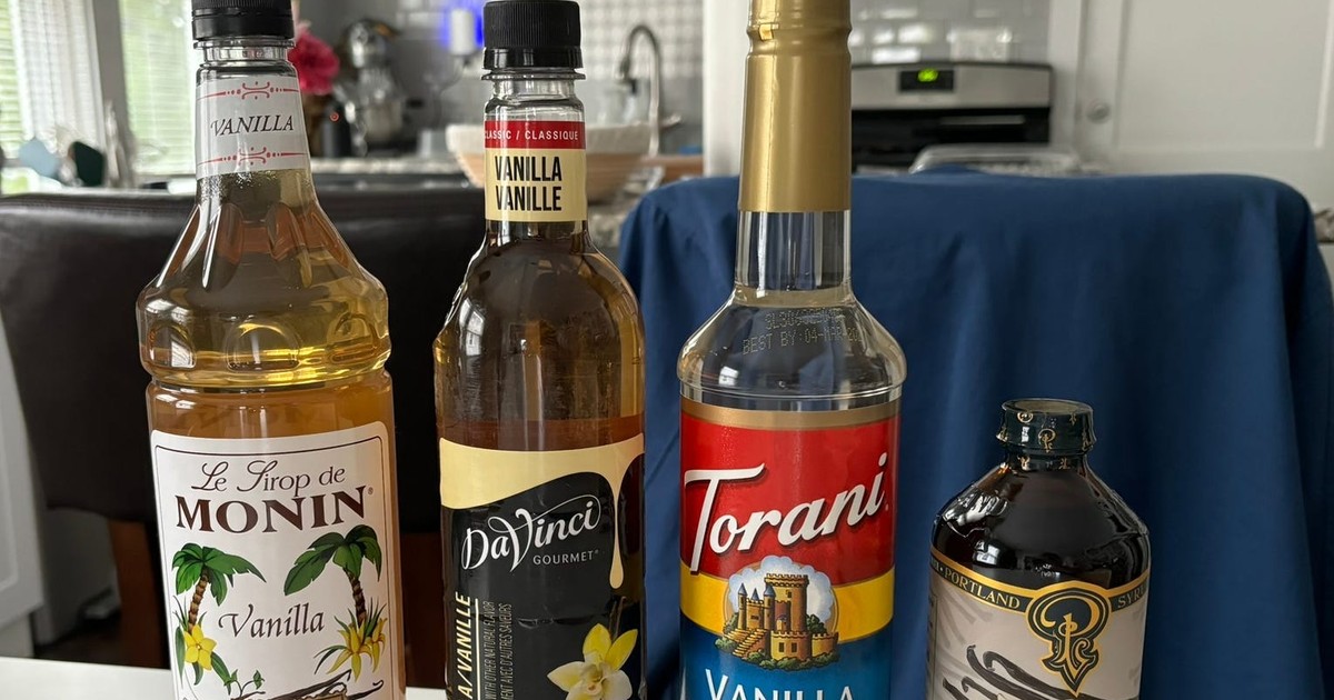 I tried 4 vanilla syrups in my coffee to find the best one, and there ...