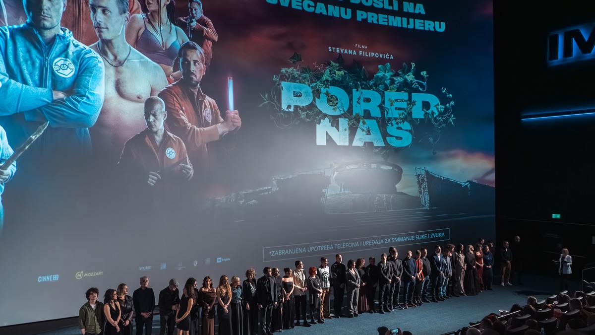 Svečana premijera najnovijeg filma reditelja Stevana Filipovića "Pored nas". - Blic