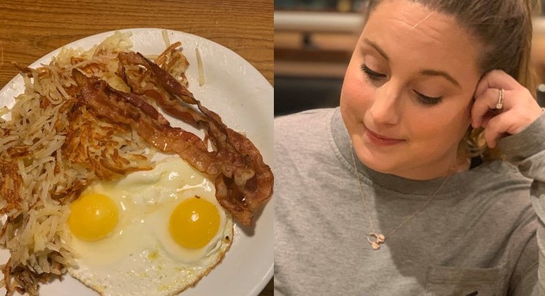 I tried an egg breakfast from Cracker Barrel, Waffle House, Denny's ...