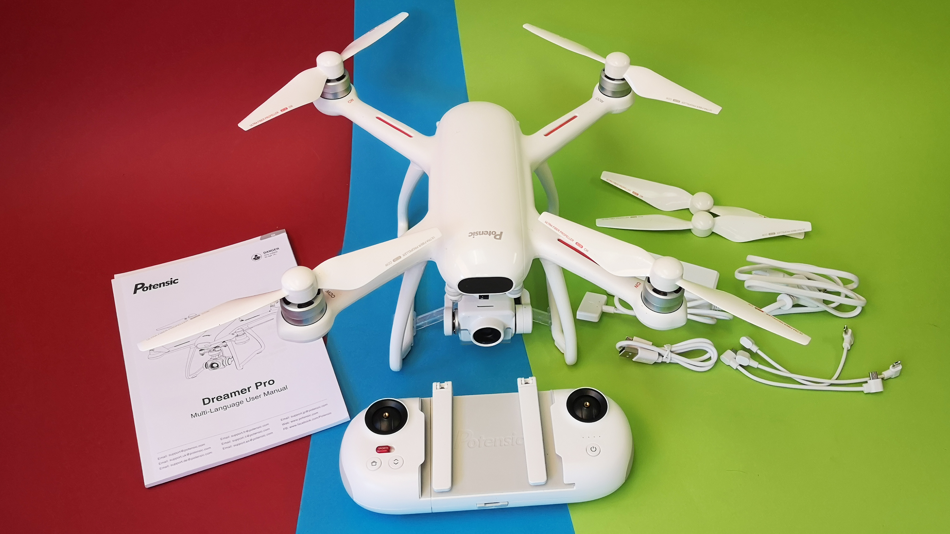 Video Drohne Potensic Dreamer Pro im Test DJI Konkurrent mit 3 Achs Gimbal 4K und GPS Heise online bestenlisten