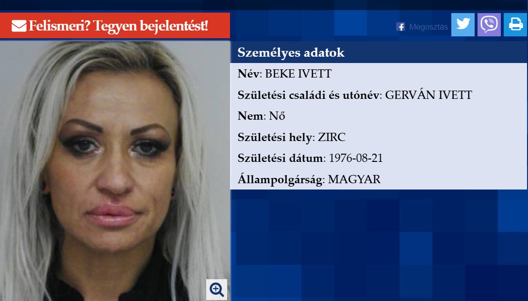 Kamu jogsival próbálta átverni a zsarukat Beke Ivett - Blikk