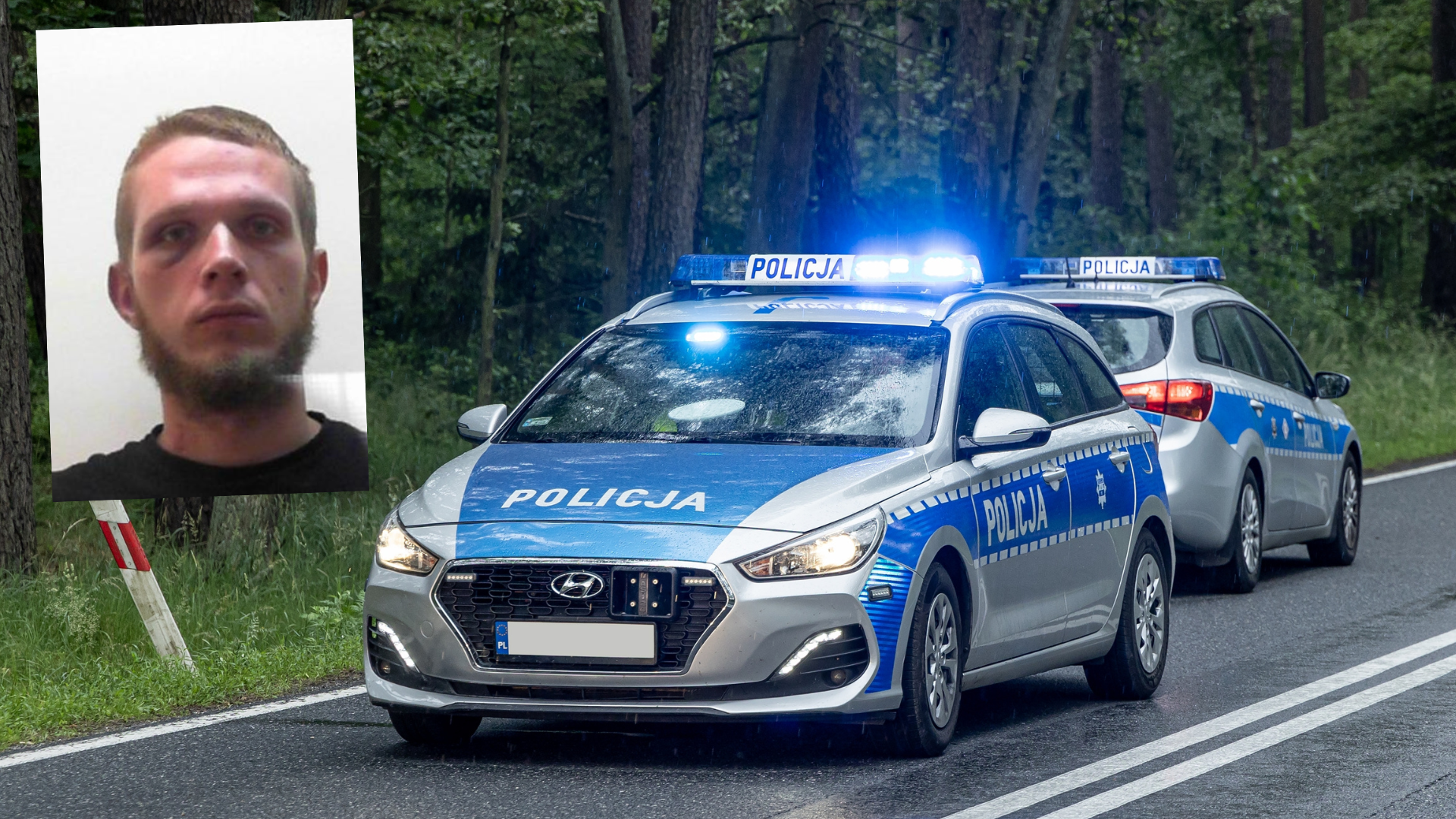 Policja szuka 26-letniego Witalija. Jest za nim list gończy