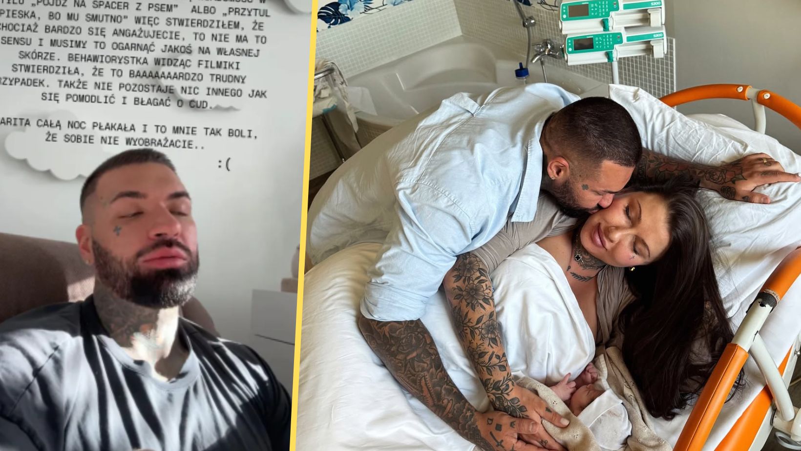 Deynn i Daniel Majewski wrócili z synem do domu. Pies spędza im sen z ...