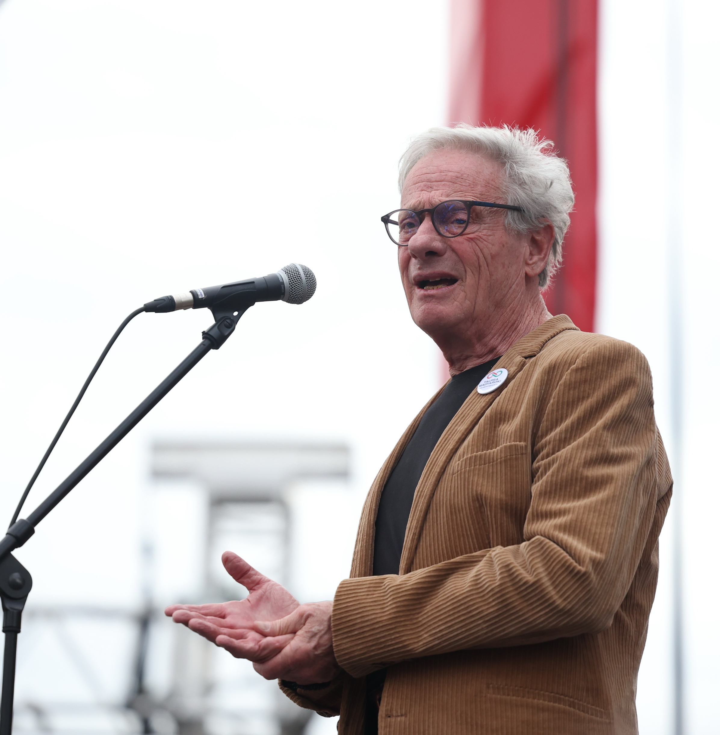 Bálint András elmondta, miért vett részt Magyar Péter tüntetésén - Blikk