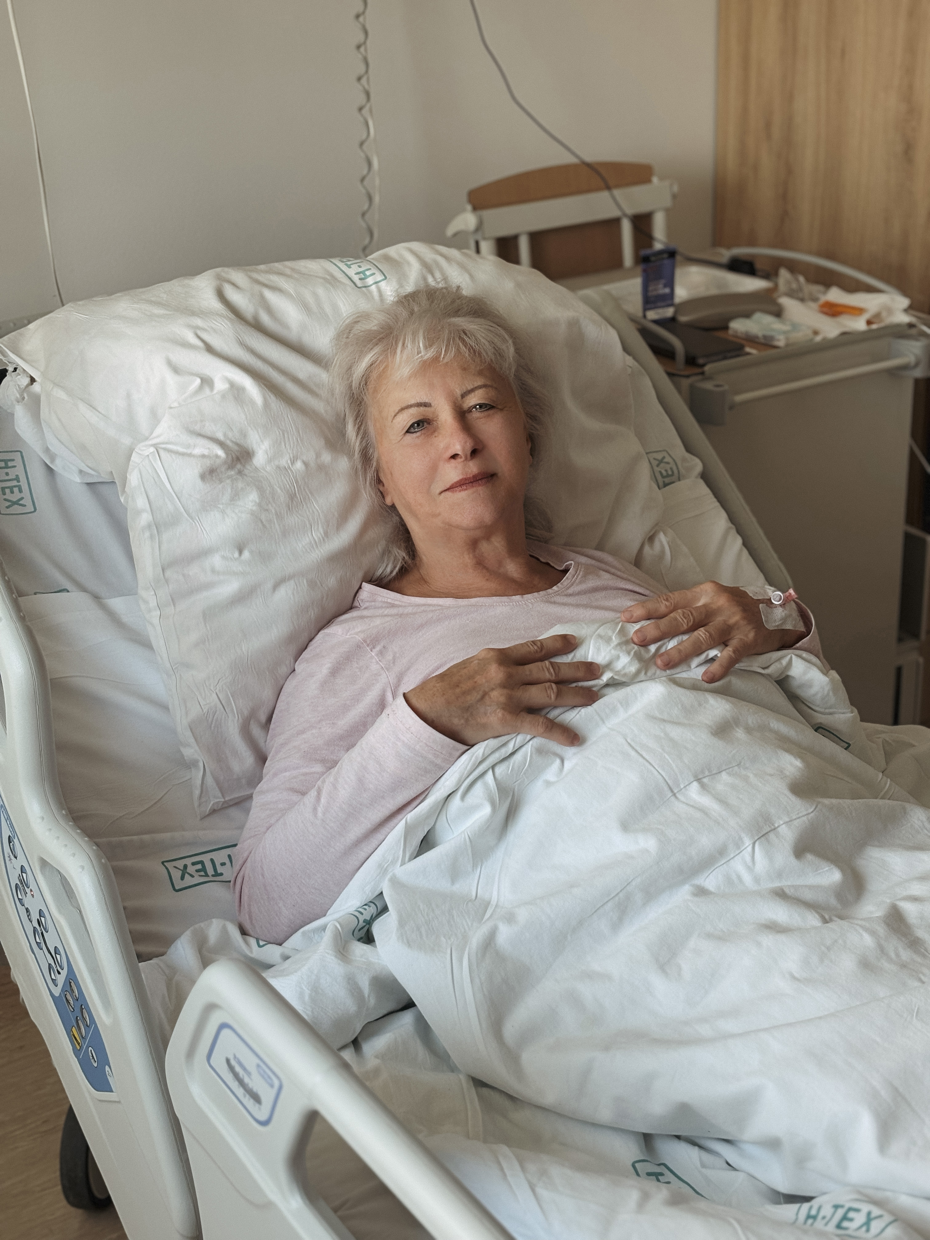 Agyvérzése után köszönetet mondott a kórházi dolgozóknak Pap Rita - Blikk