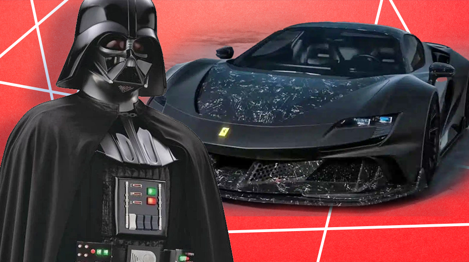 Fotókon a limitált Darth Vader Ferrari - Blikk