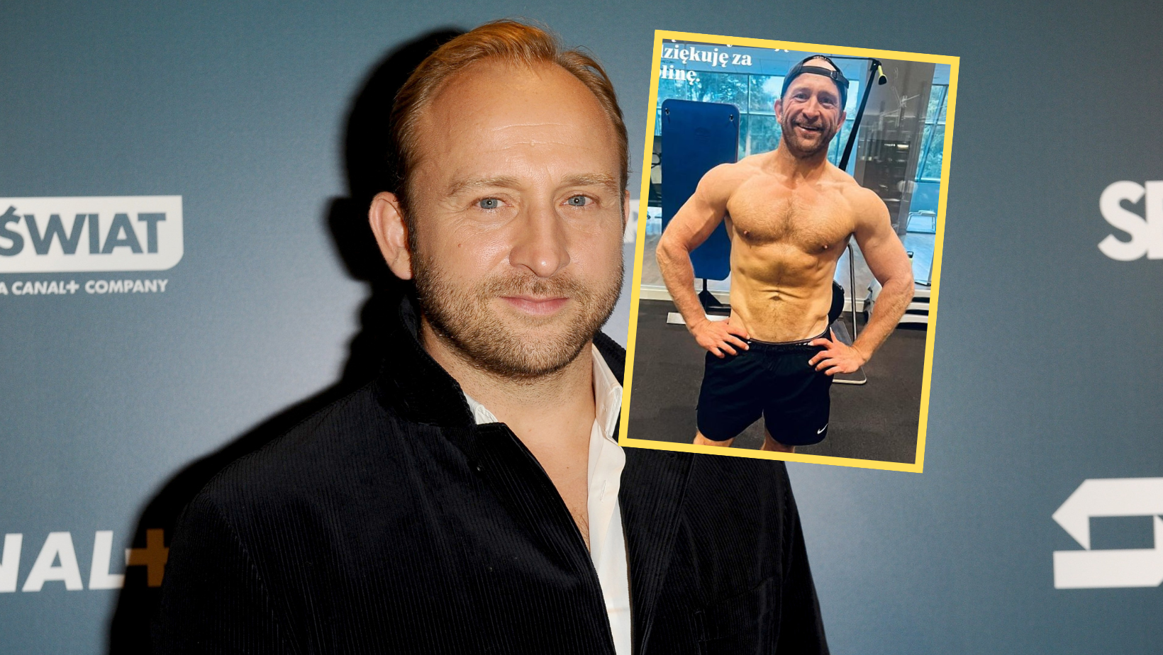 Szokująca metamorfoza Borysa Szyca. Takiej muskulatury nikt się po nim ...