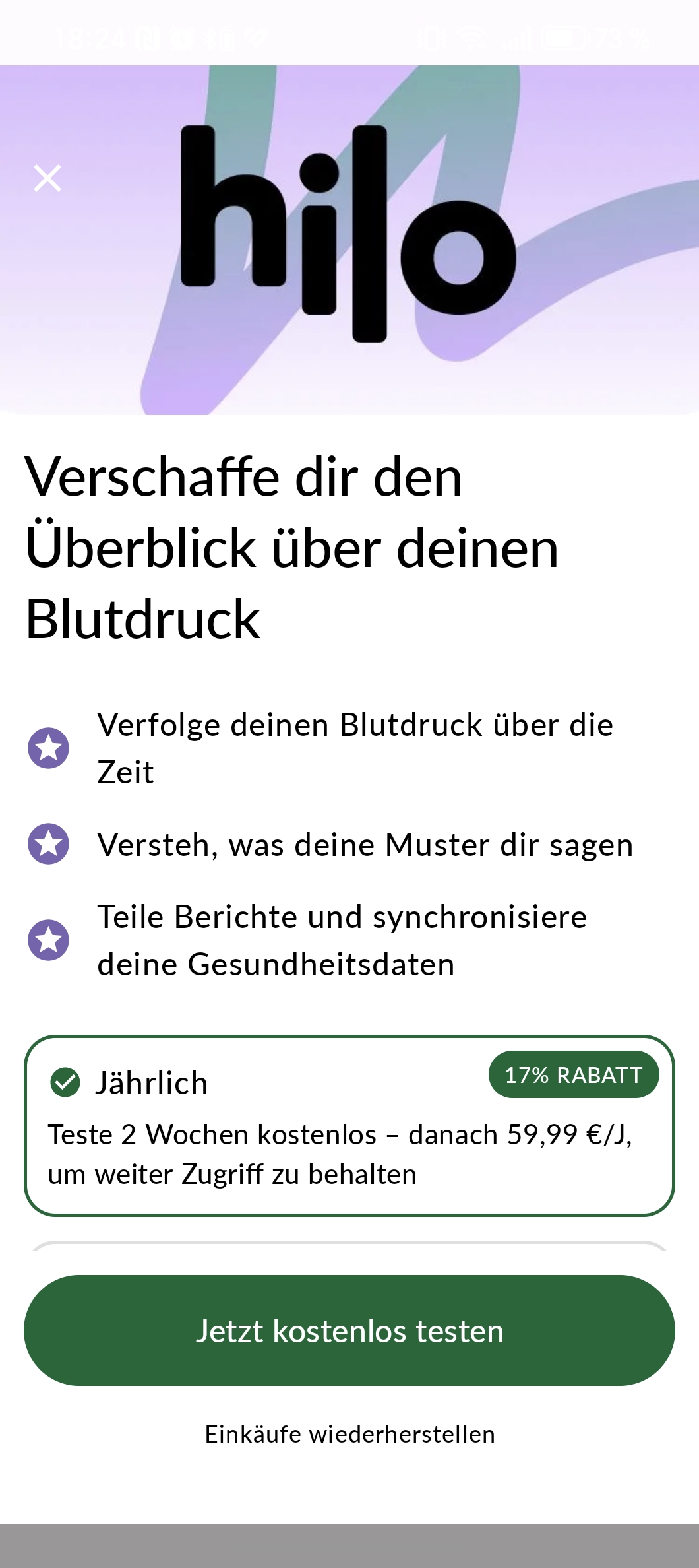 Hilo Band im Test: Permanentes Blutdruckmessgerät fürs Handgelenk ...