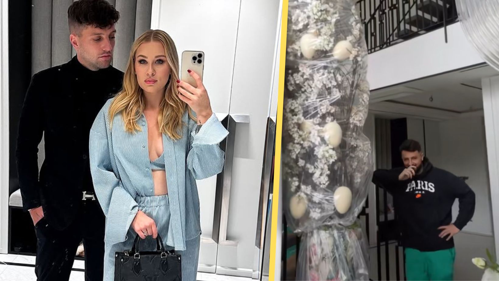 Andziaks kupiła gigantyczną ozdobę wielkanocną. Cena przyprawia o ...