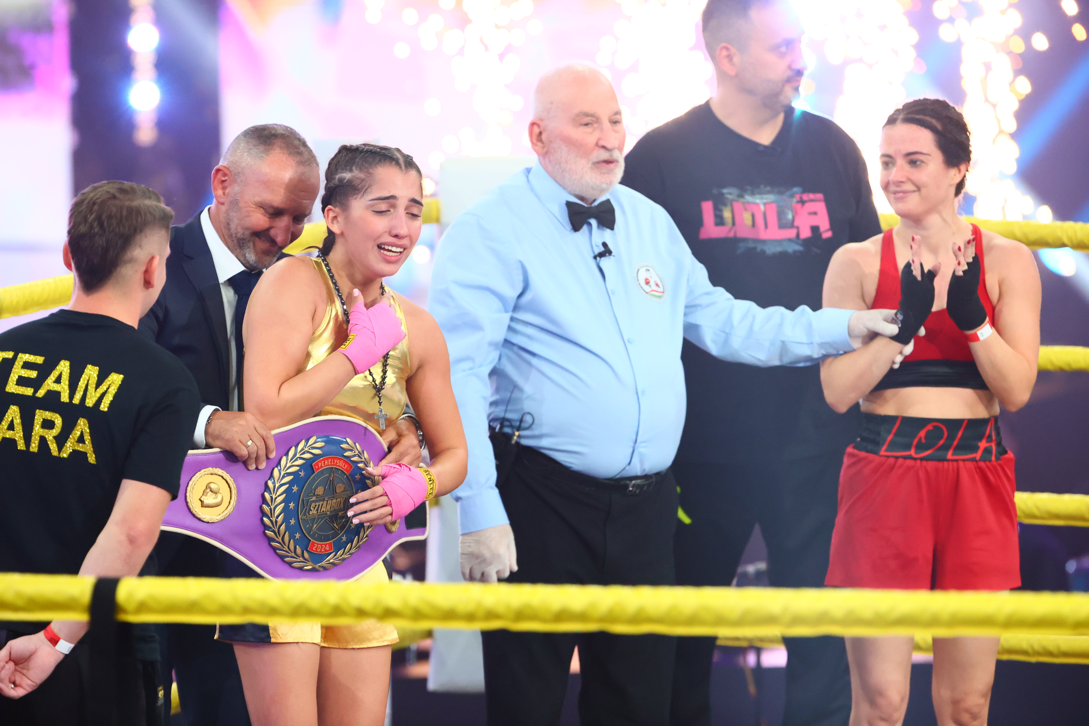 Schóbert Lara kőkemény bunyóval legyőzte Lolát a Sztárboxban - Blikk