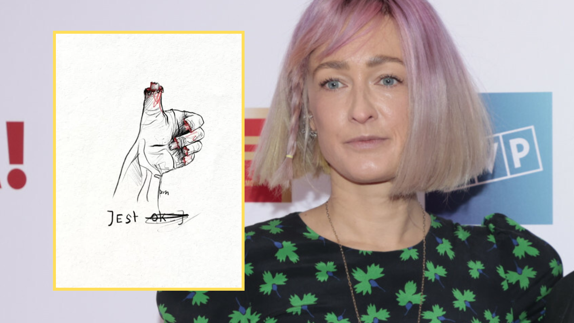 Matylda Damięcka przez grafiki dostaje groźby. "Kara pozbawienia wolności"