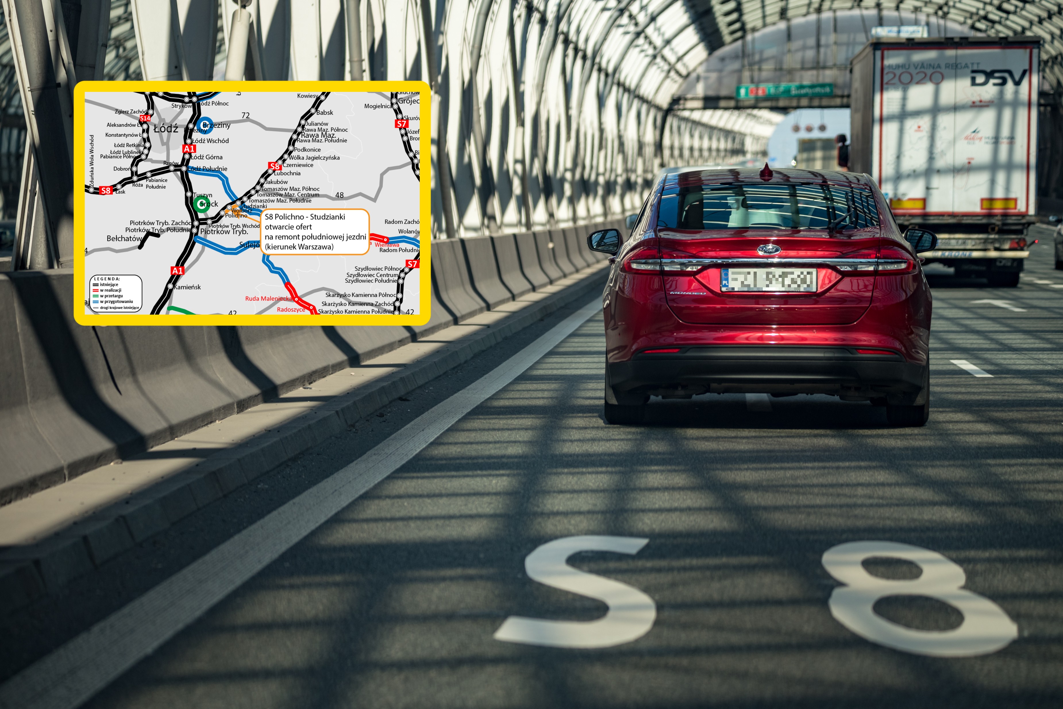 Remont na najstarszym odcinku trasy S8. O kontrakt walczą cztery firmy ...