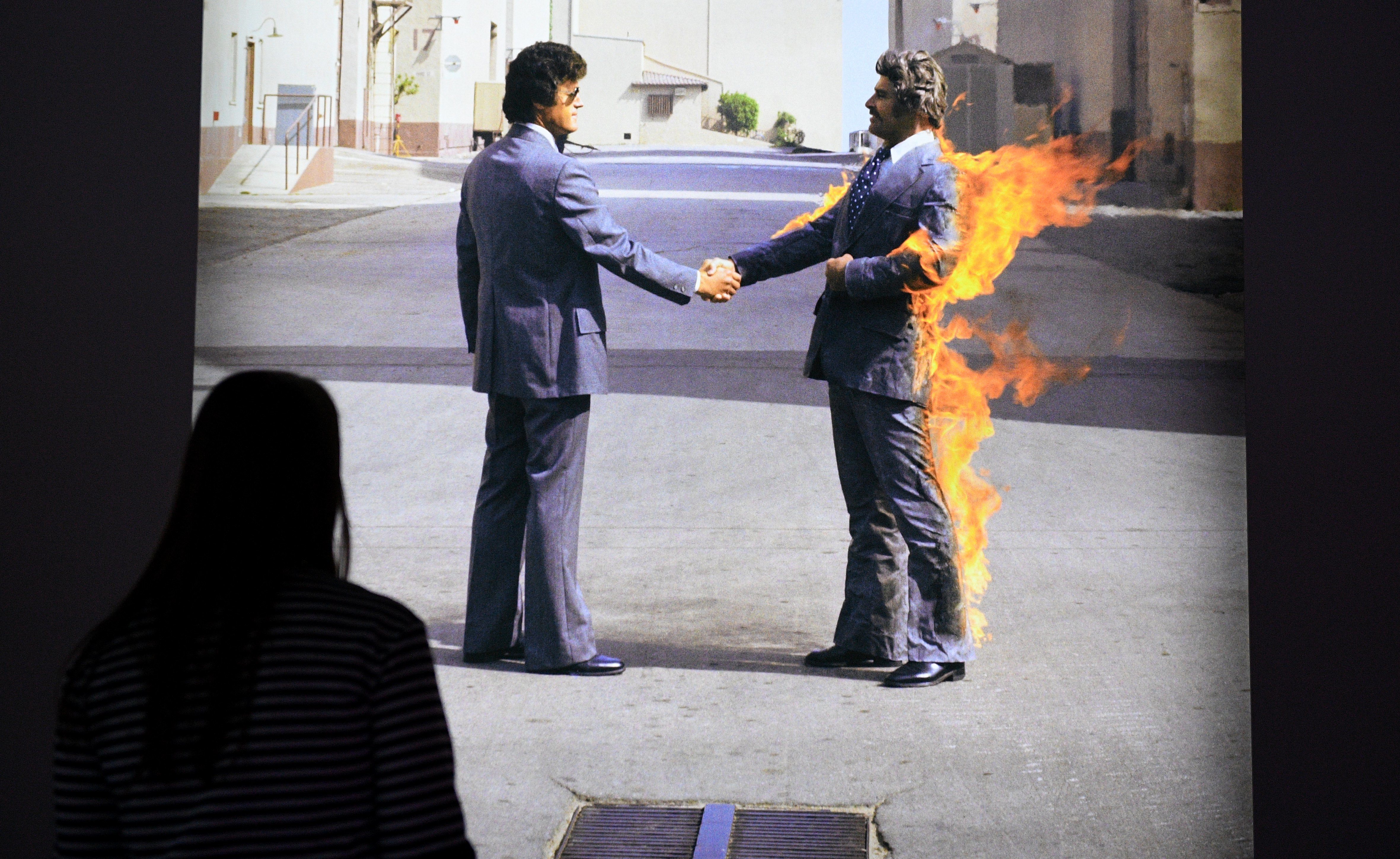 Nie żyje Ronnie Rondell Jr., kaskader z kultowej okładki albumu Pink Floyd