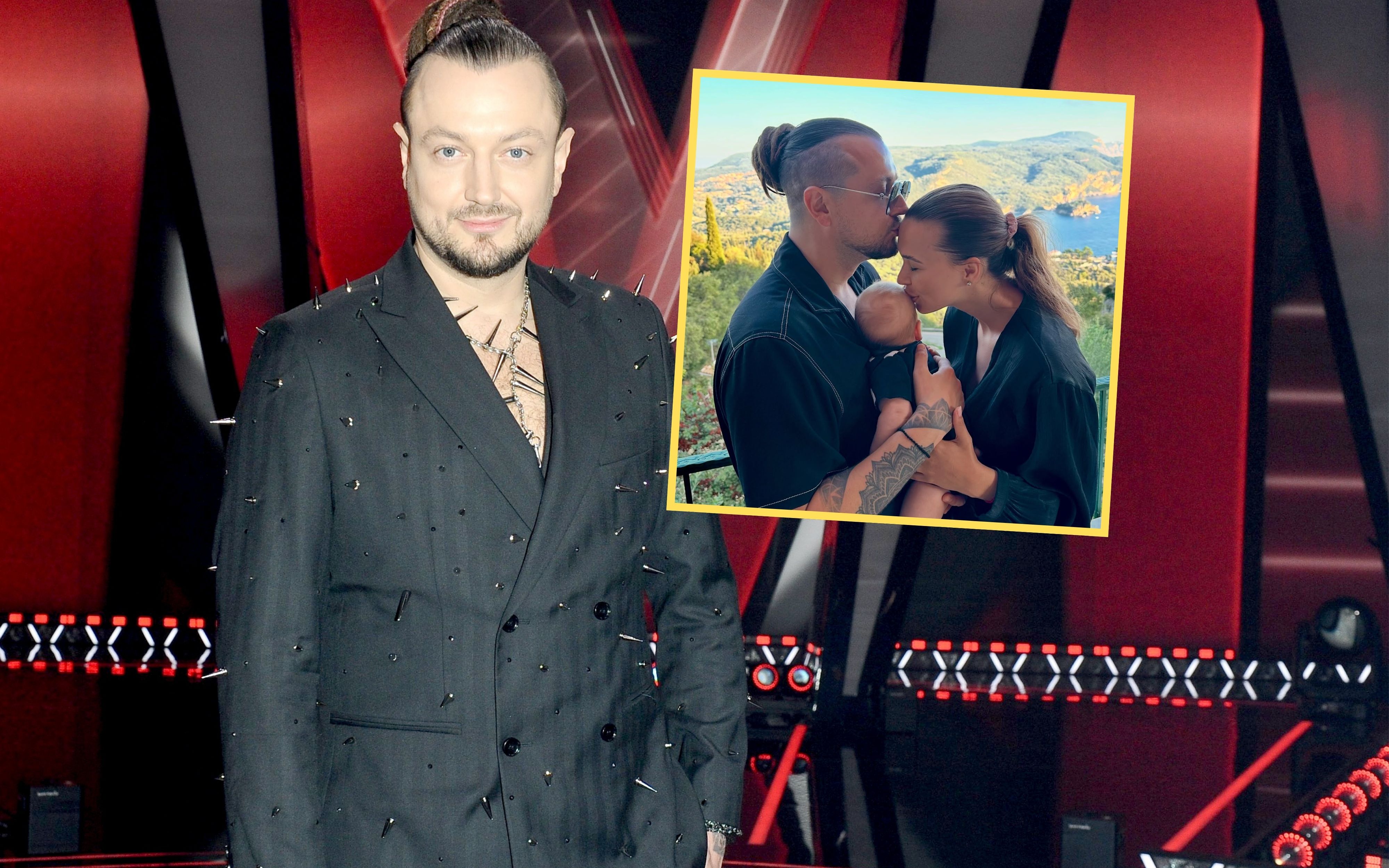 Aleksander Milwiw-Baron złożył życzenia synowi. Zwrócił się do Sandry ...