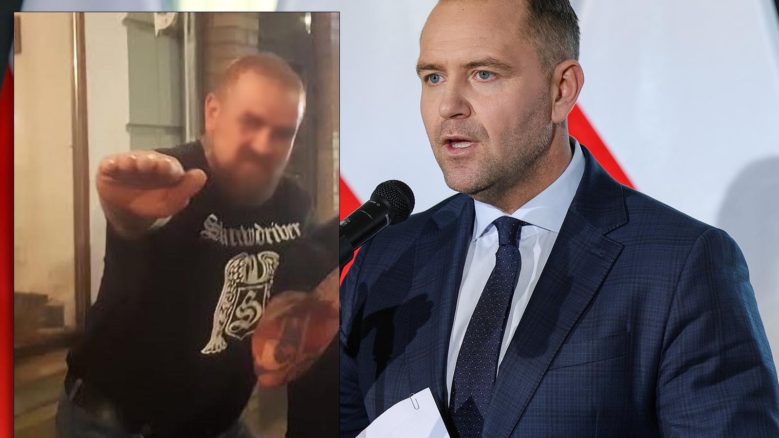 Karol Nawrocki i jego znajomy neonazista. Kłopoty z pamięcią kandydata PiS