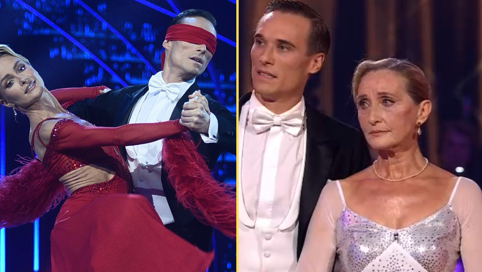 Maurycy Popiel zatańczył z zasłoniętymi oczami. Lidia Bogaczówna nie ...