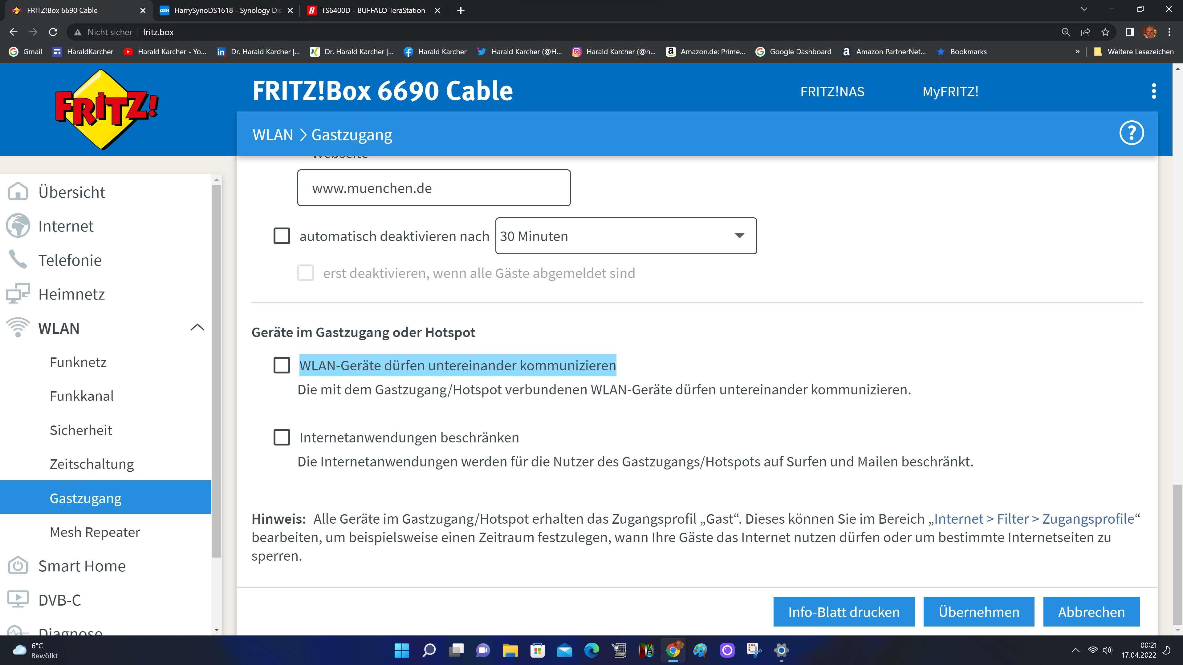 AVM Fritzbox 6690 im Test: High-End-Router für Kabel-Internet | Heise ...
