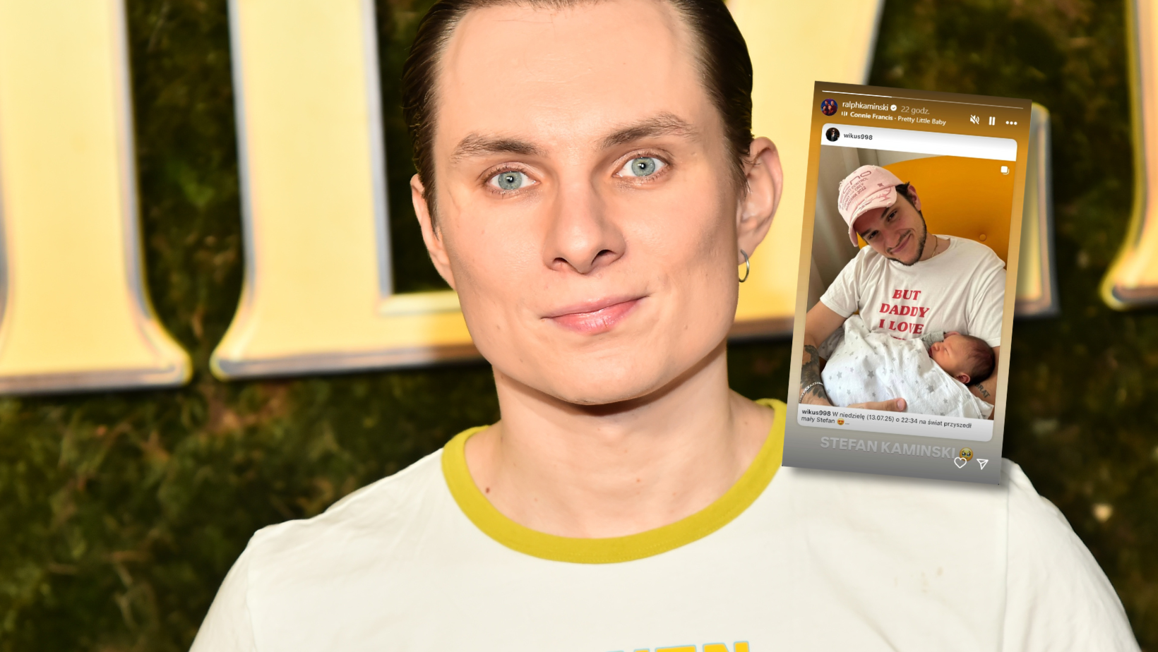 Rodzina Ralpha Kaminskiego się powiększyła. Nie kryje ekscytacji