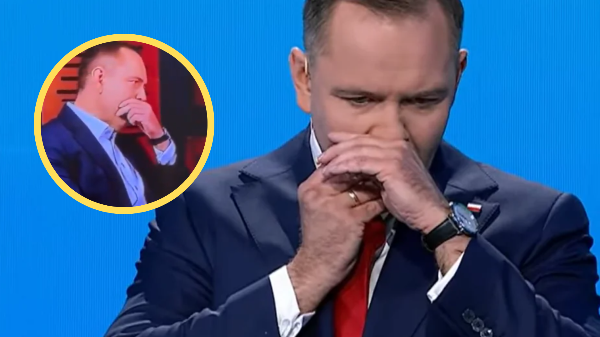 Pokazali stare nagranie z Karolem Nawrockim. Zrobił to samo, co podczas debaty