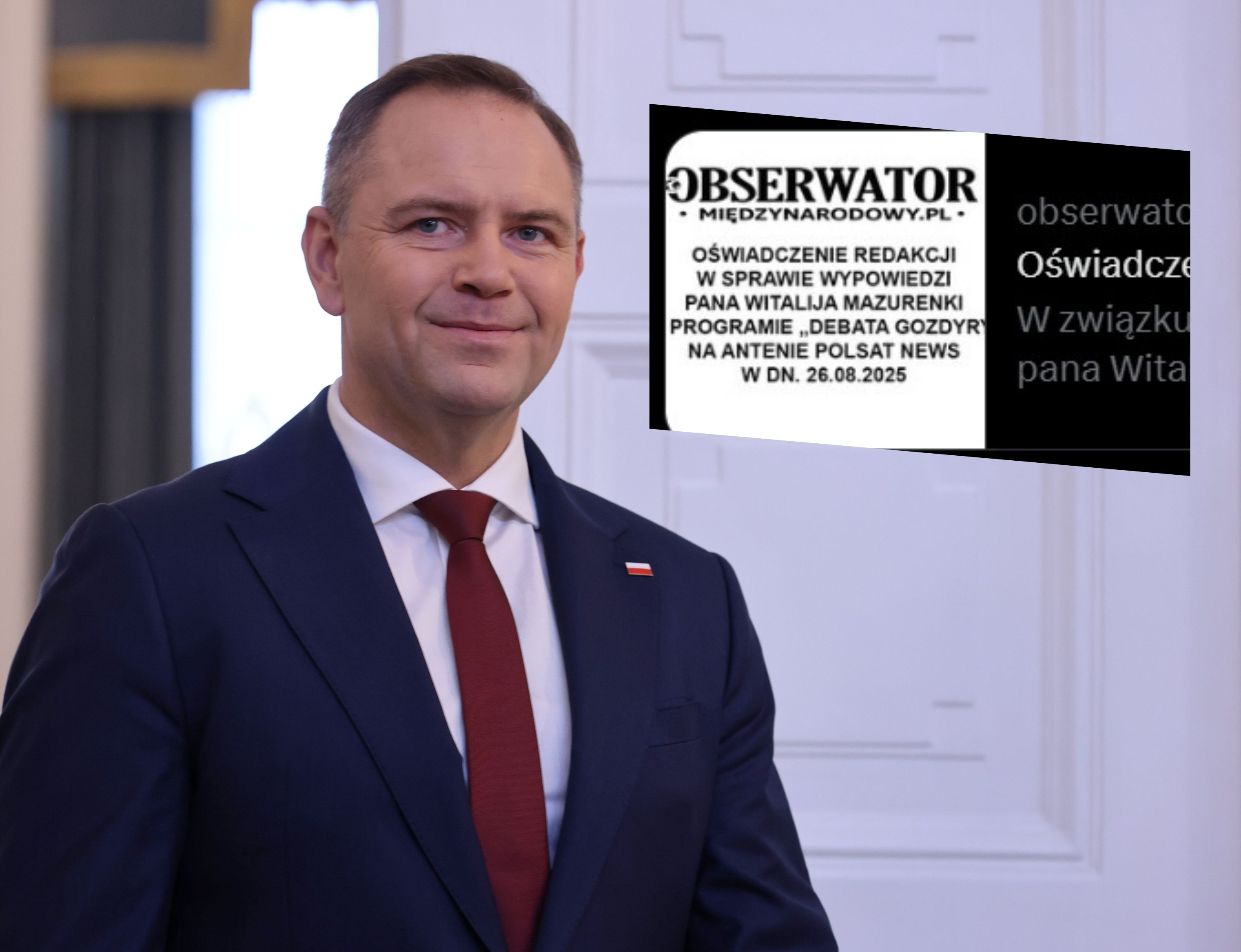 "Obserwator Międzynarodowy" kończy współpracę z Mazurenką. Oświadczenie ...