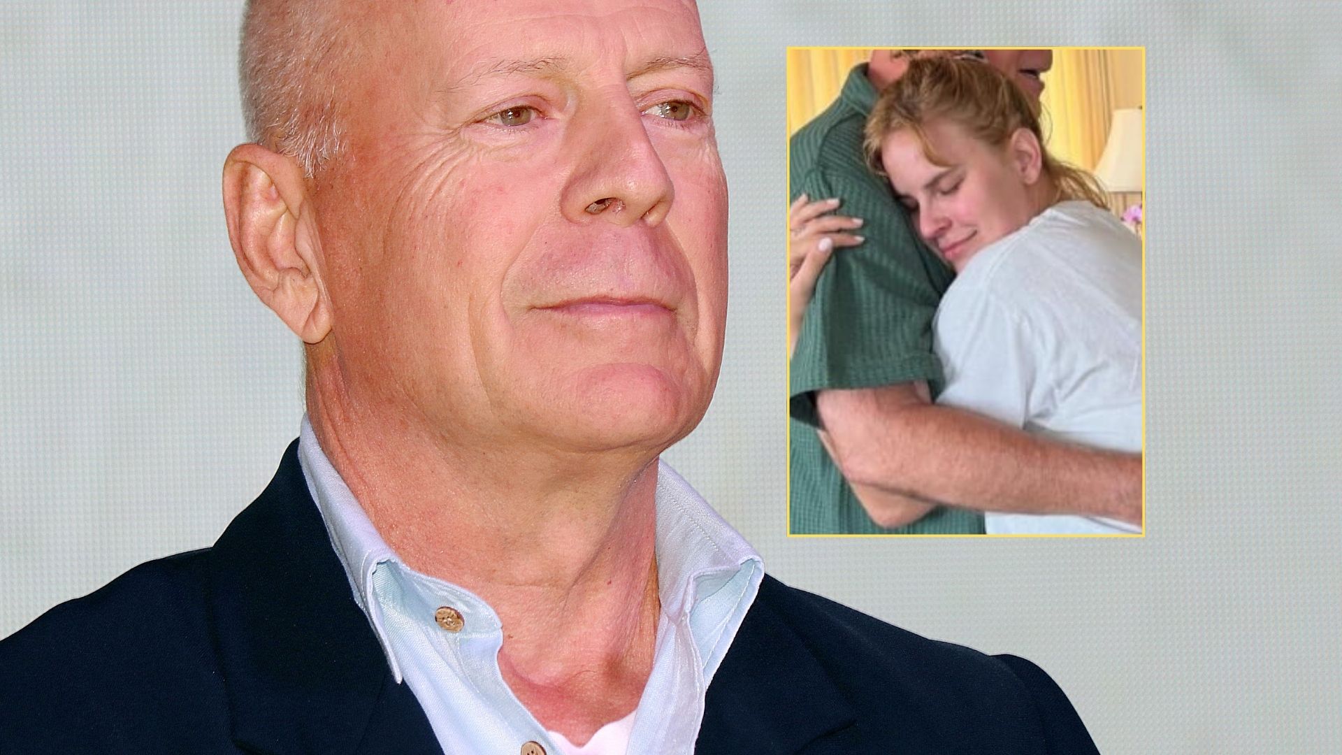 Córka odwiedziła Bruce'a Willisa. Nowe zdjęcia aktora poruszają