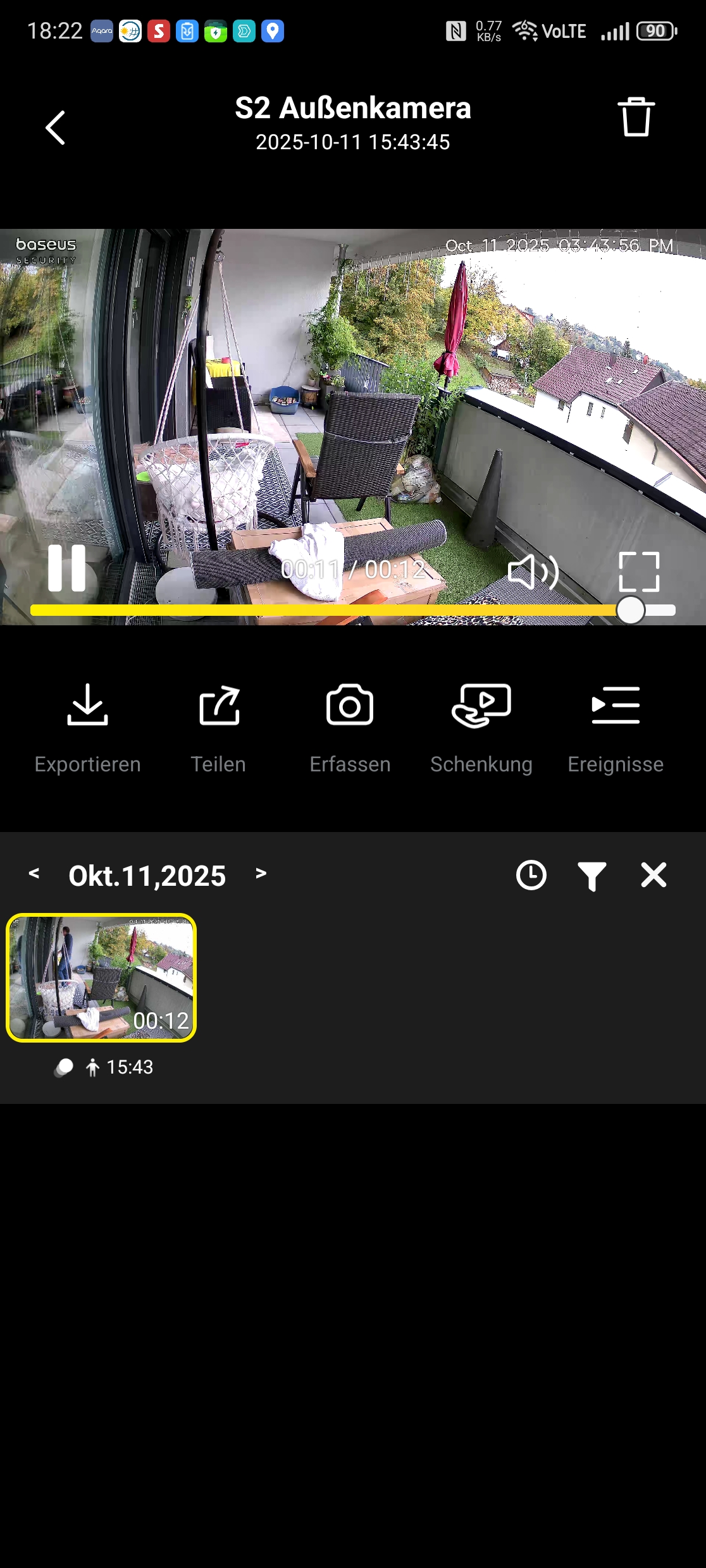 Baseus Security S2 im Test: Überwachungskamera mit WLAN, 4K, Akku und ...