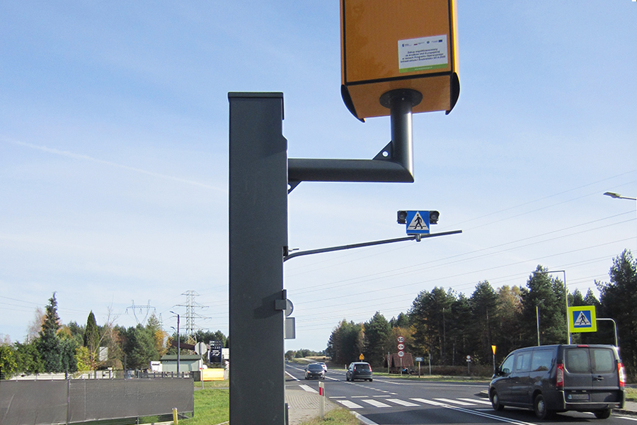 Nowy fotoradar na DK46 w woj. śląskim. Trzeba zwolnić do 50 km na godz.