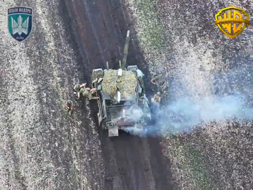 Rosjanie uciekali w popłochu. Takie nagranie z Ukrainy to rzadkość