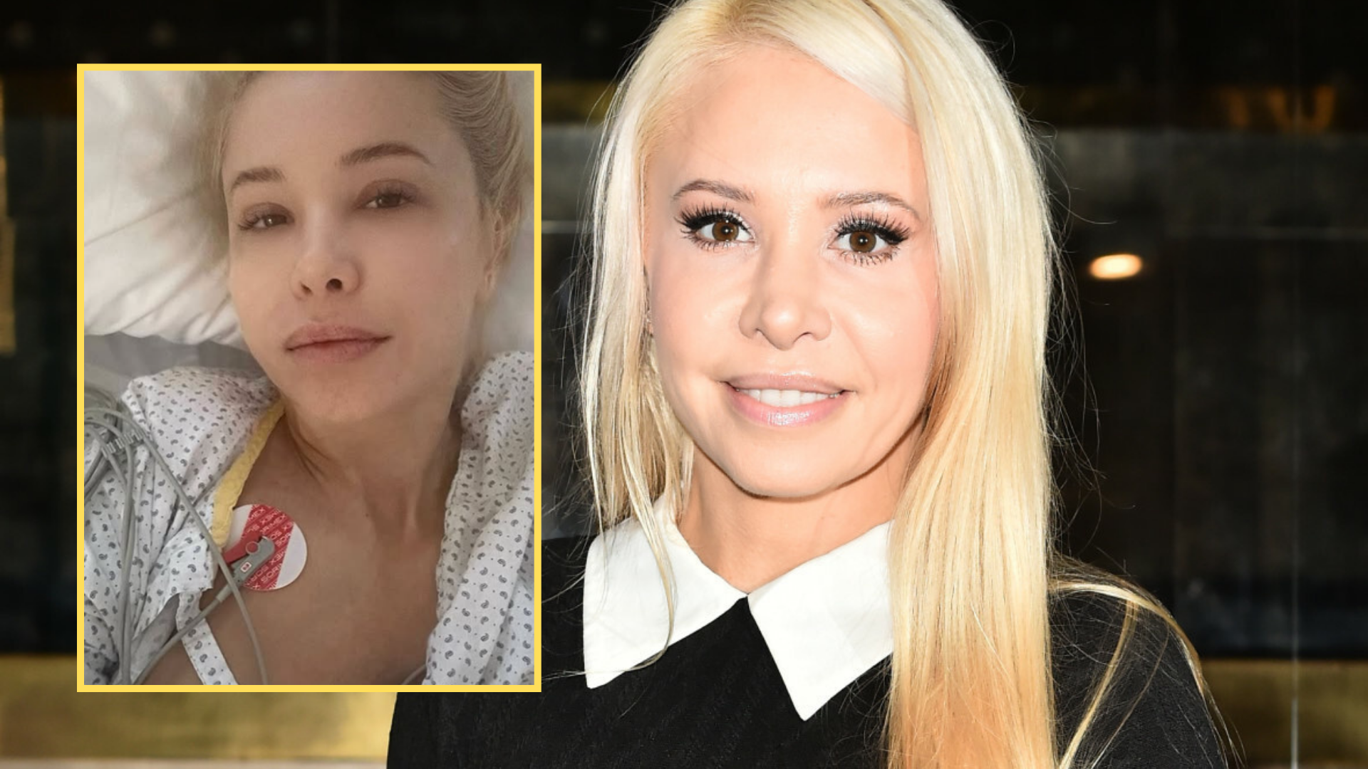 Partnerka Tomasza Luberta trafiła do szpitala. Miała 11-centymetrowego guza