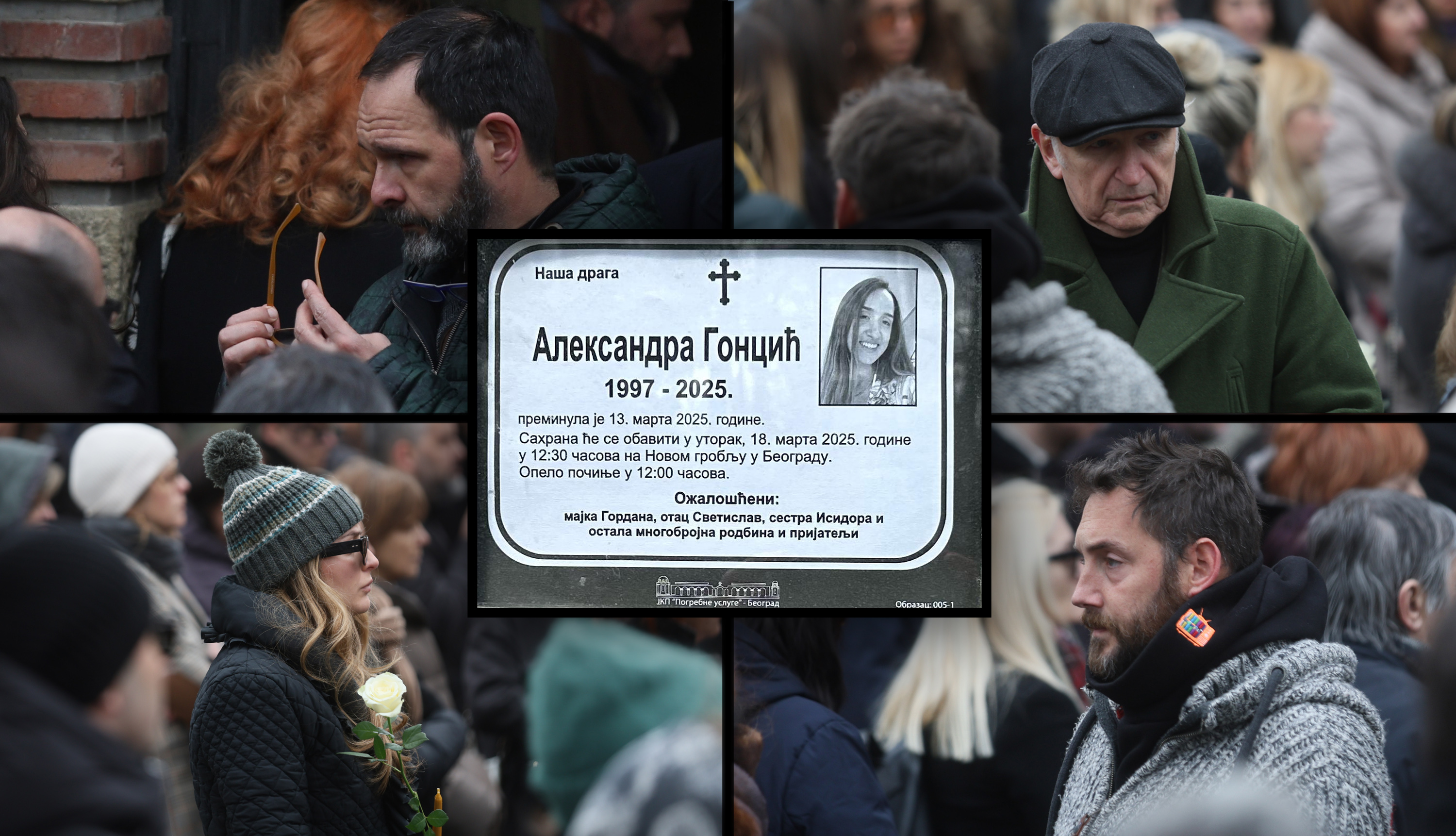 Sahrana ćerke Buleta Goncića održava se danas, porodica prima saučešće