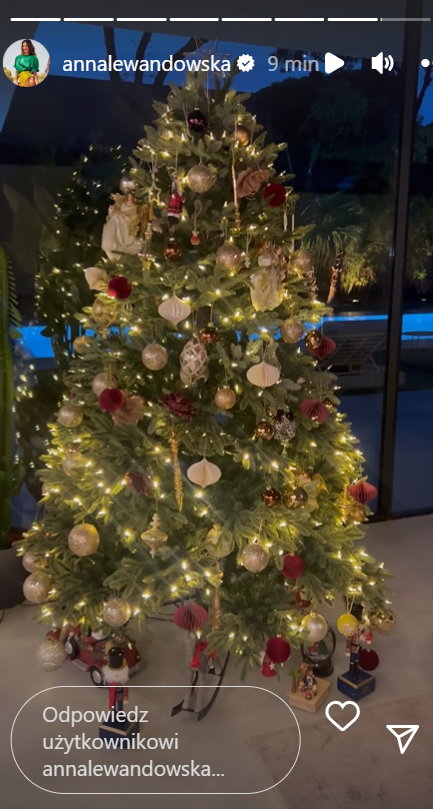 U Lewandowskich już czuć święta. Anna Lewandowska pokazała piękną ...