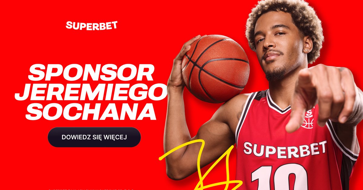 Jeremy Sochan gra z Superbet! Pierwsza w Polsce kampania 360 promująca ...