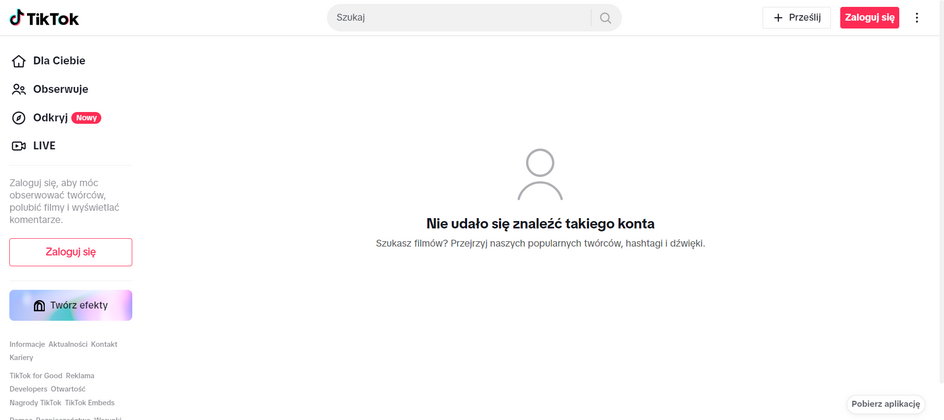 Włamania, dziwne filmiki i koniec. Konto Stuu całkowicie usunięte ...