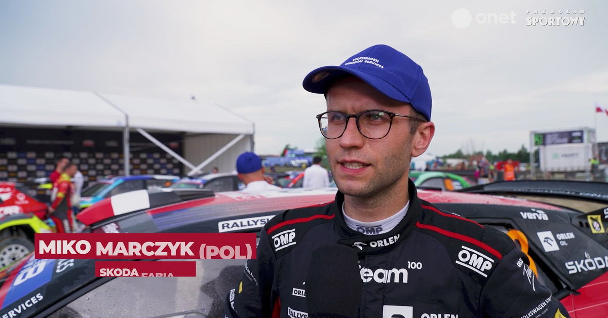 Miko Marczyk pod wrażeniem Orlen Rajdu Polski. "Rywalizacja jest mocna" - Przegląd Sportowy Onet