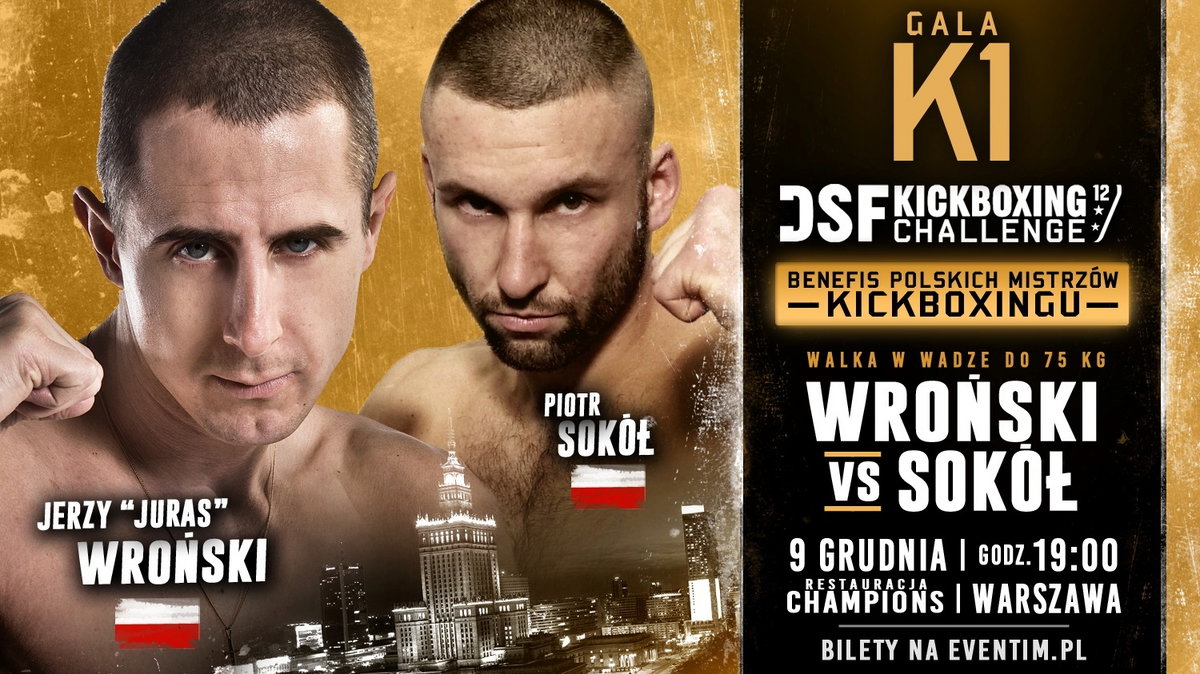 Do trzech razy sztuka: "Juras" Wroński kontra Piotr Sokół na DSF ...