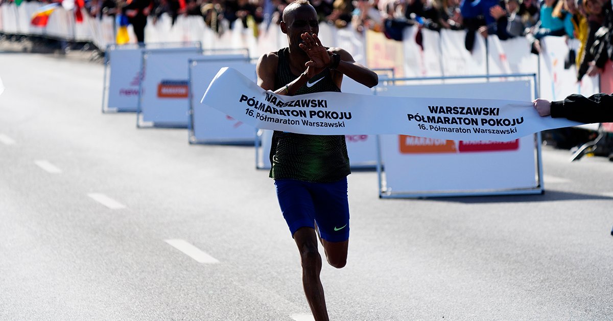 Emanuel Gisamoda i Tiruye Aman poprawili rekordy Półmaratonu ...