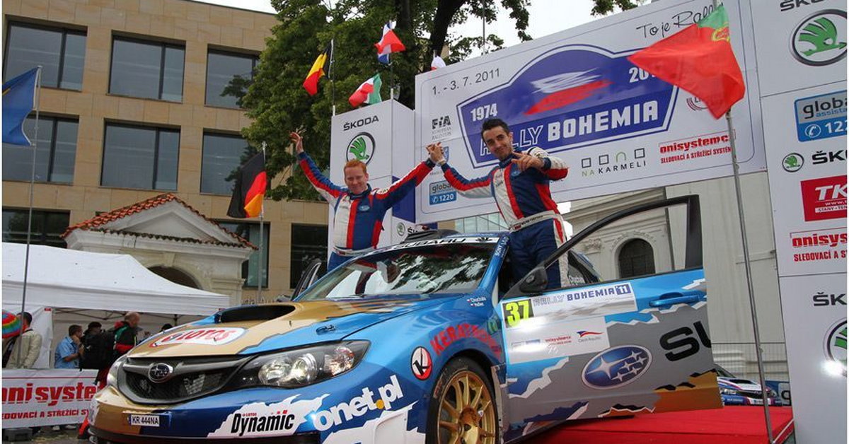 Czeskie podium Lotos - Subaru Poland Rally Team - Przegląd Sportowy Onet
