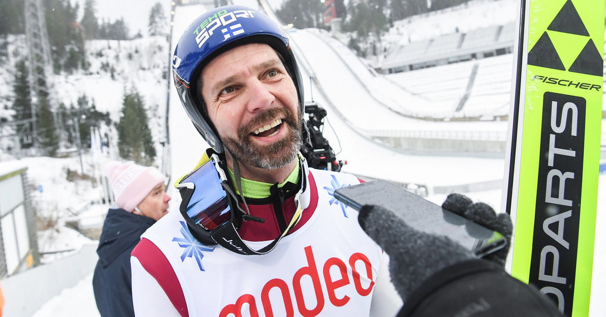 Janne Ahonen wrócił na skocznię. 46-latka pokonał... syn - Przegląd ...