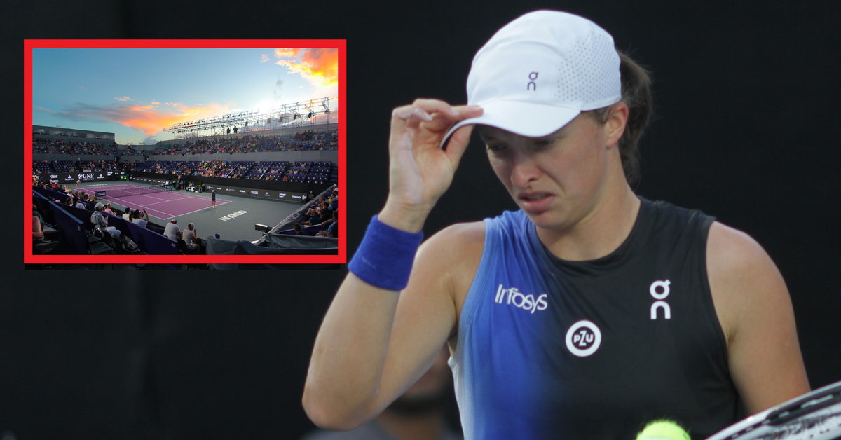 Smutny widok podczas meczu Igi Świątek. WTA ma problem - Przegląd ...