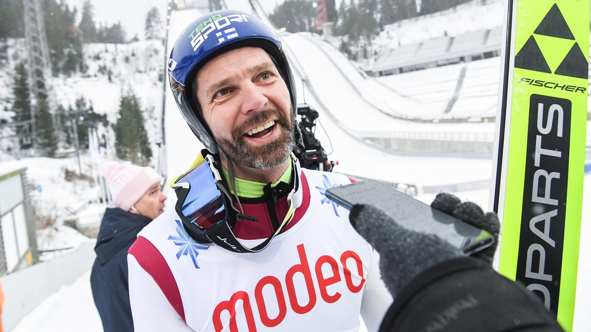 Janne Ahonen wrócił na skocznię. 46-latka pokonał... syn - Przegląd ...